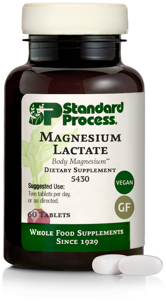 Magnesium Lactate, 60 Tablets – DrCori.com